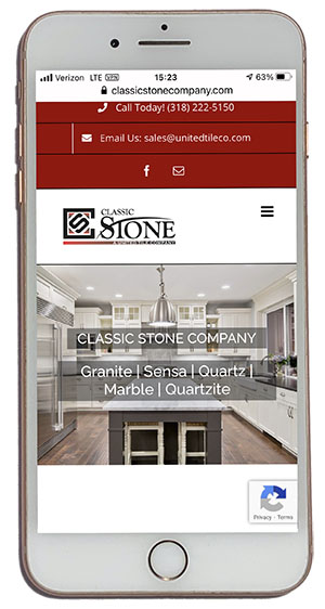 Classic Stone Company Website - Prism Enterprises